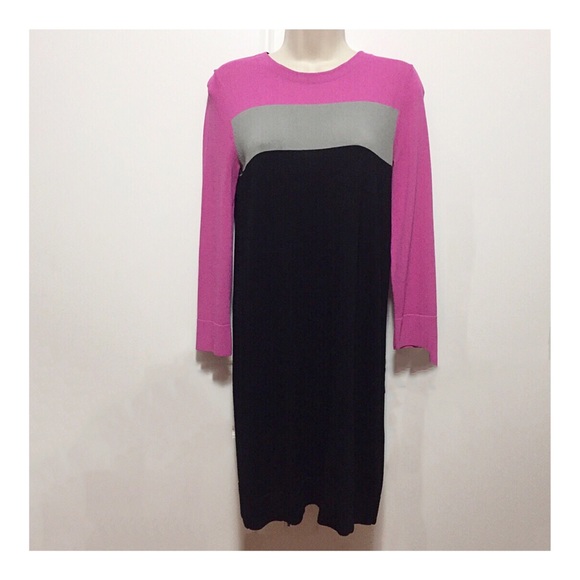 Diane Von Furstenberg | Dresses | Dvf Aina Color Block Dress | Poshmark